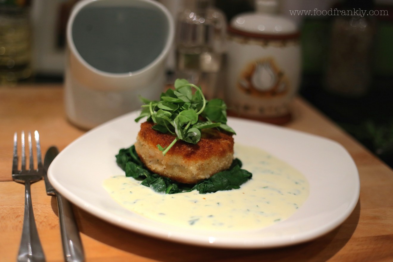 Smoked Salmon and Prawn Fish Cakes with Tarragon Cream Sauce | Food ...